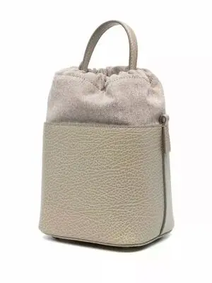 MAISON MARGIELA 5ac Bucket Bag - Neutrals