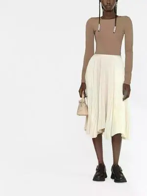 MAISON MARGIELA Four-stitch Jersey Bodysuit - Neutrals