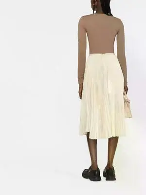 MAISON MARGIELA Four-stitch Jersey Bodysuit - Neutrals