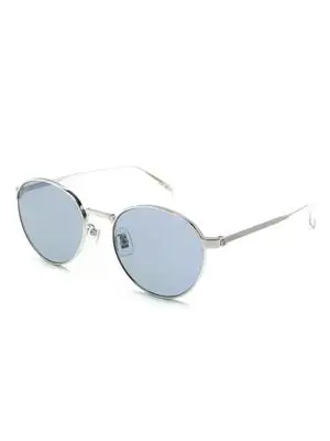 Dunhill Round-frame Sunglasses - Silver