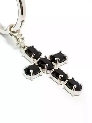 Dolce & Gabbana Cross-charm Hoop Earrings