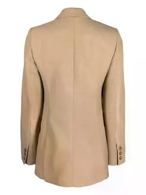 10 CORSO COMO Single-breasted Notched Lapel Blazer - Neutrals