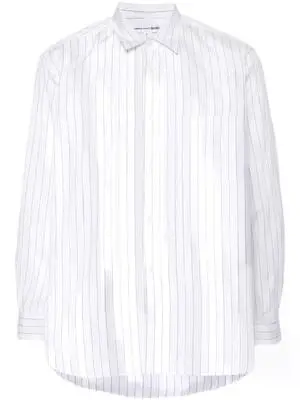 Comme Des Garçons Striped Cotton Shirt