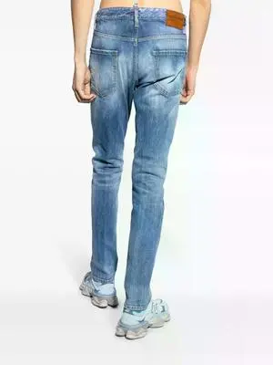 Dsquared2 Cool Guy Mid-rise Slim-fit Jeans - Blue