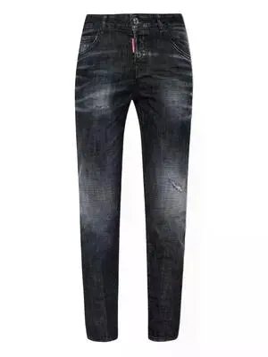 Dsquared2 Ripped Detail Jeans - Black
