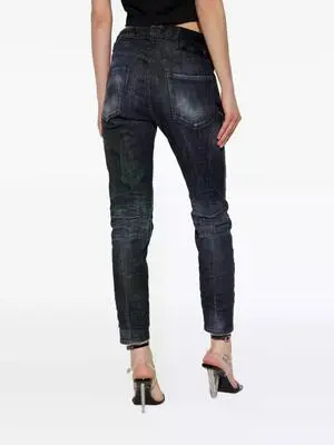 Dsquared2 Ripped Detail Jeans - Black