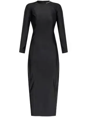 Alexander Wang Logo-print Midi Dress