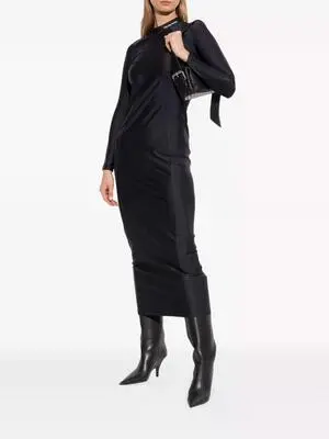 Alexander Wang Logo-print Midi Dress