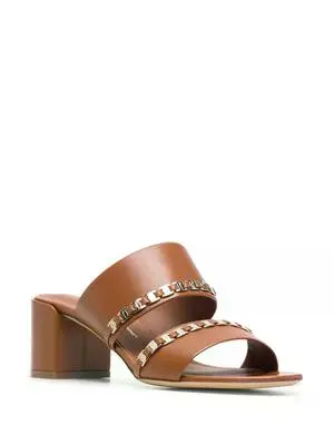 FERRAGAMO Vara Chain Sandals