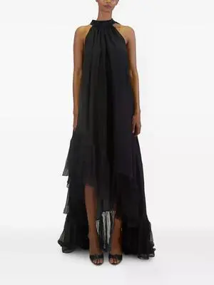 Azeeza Plath Chiffon Gown