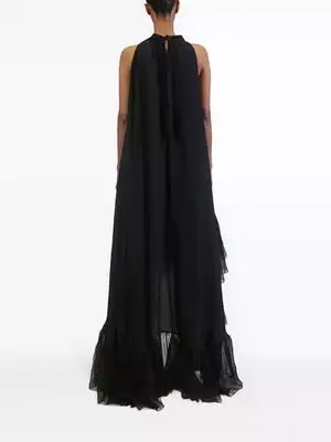 Azeeza Plath Chiffon Gown