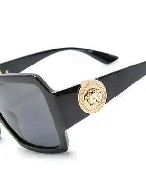 Versace Medusa Runaway Oversize-frame Sunglasses