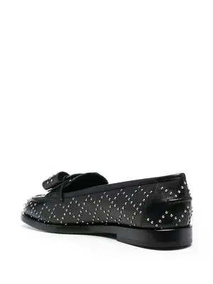 FERRAGAMO Viva Studded Loafers