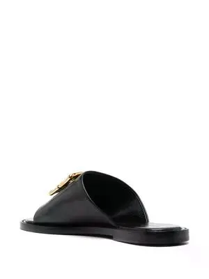 Givenchy 4g Liquid Leather Slides
