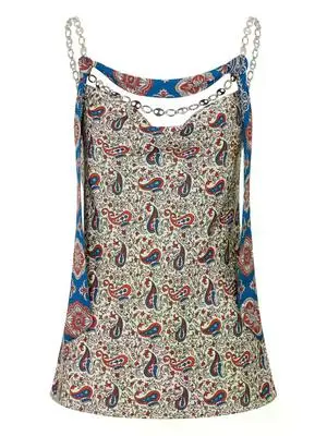 Rabanne Printed Camis Tanks For Women