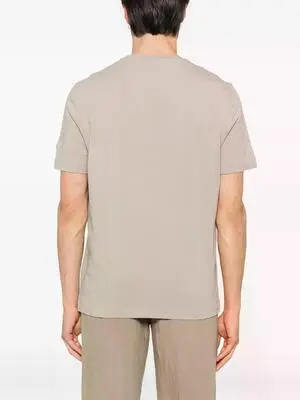 Corneliani Embroidered-logo T-shirt