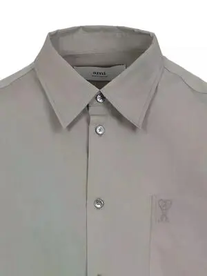 AMI Paris De Coeur Shirt - Grey