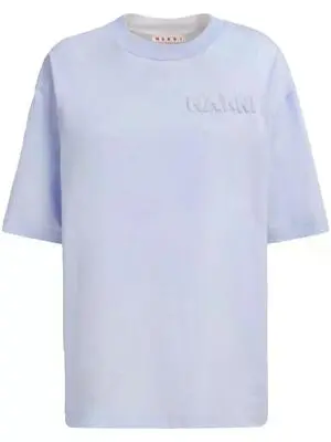 Marni Logo Embossed T-shirt