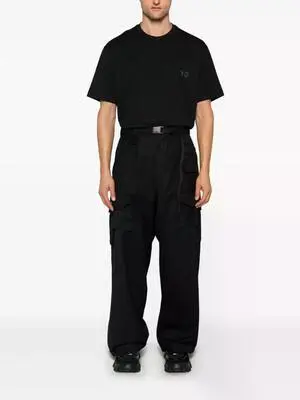 Y3 Wide Leg Cargo Trousers