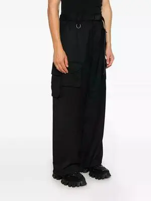 Y3 Wide Leg Cargo Trousers