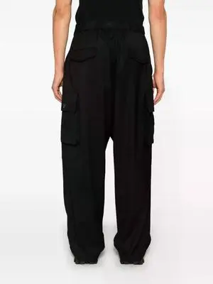 Y3 Wide Leg Cargo Trousers