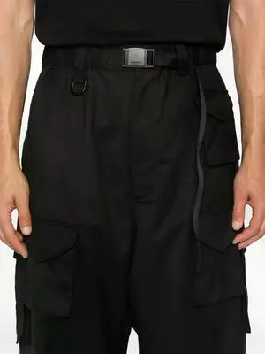 Y3 Wide Leg Cargo Trousers
