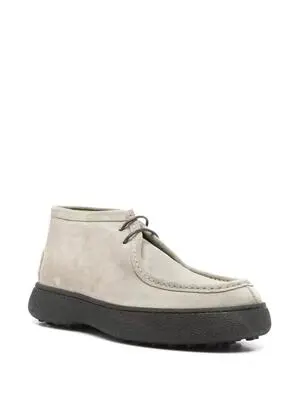 TOD'S Suede W. G. Boots - Grey