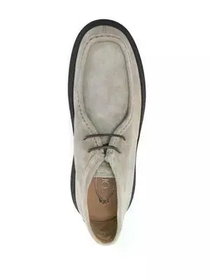 TOD'S Suede W. G. Boots - Grey