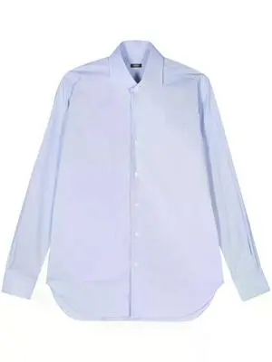 BARBA NAPOLI Poplin Cotton Shirt