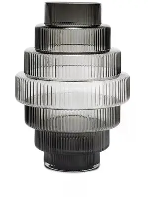 POLSPOTTEN Large Steps Vase - Grey