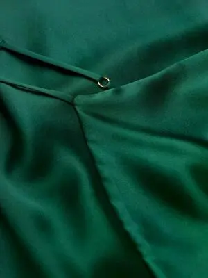GILDA & PEARL Sophia Silk Top - Green