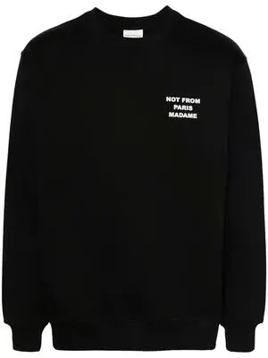 Drole De Monsieur Le Slogan Sweatshirt Top