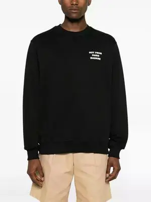 Drole De Monsieur Le Slogan Sweatshirt Top