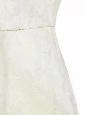 Moncler Floral-embroidered Midi Dress