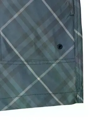 Burberry Checked Swim Shorts