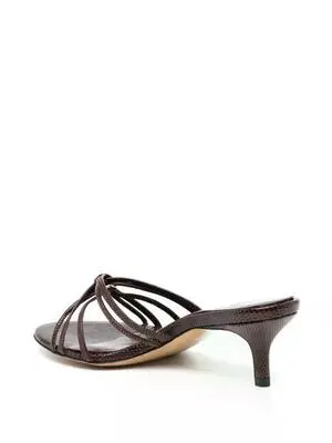 Le Monde Beryl Sofia Heeled Sandals - Brown