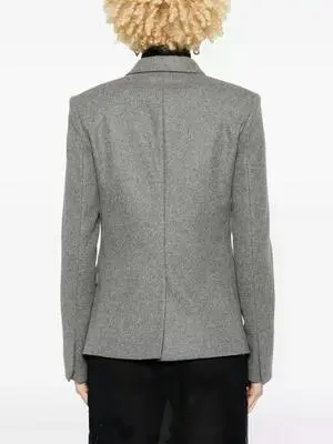 Fabiana Filippi Double-breasted Flannel Blazer