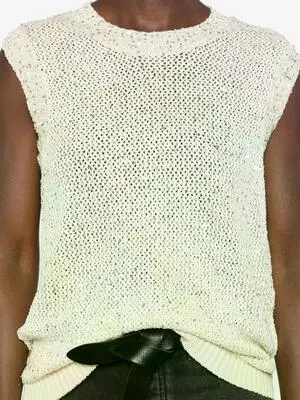 GOLDEN GOOSE Sequin Embellished Knitted Top