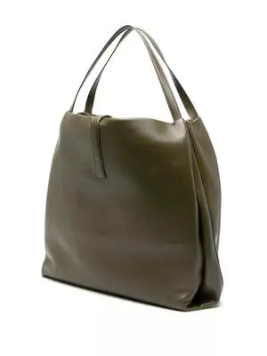 FERRAGAMO Leather Shoulder Bag - Green