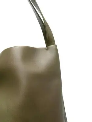 FERRAGAMO Leather Shoulder Bag - Green