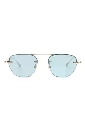 Montblanc Pilot-frame Sunglasses - Gold
