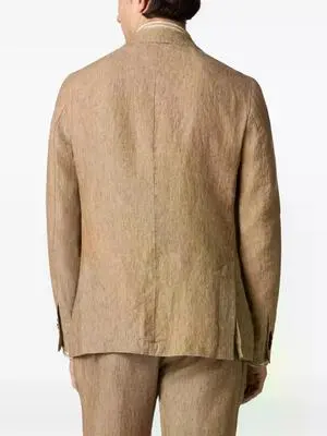 Brooks Brothers Linen Single-breasted Blazer