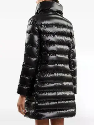 FAY Urban High-neck Padded Coat - Black