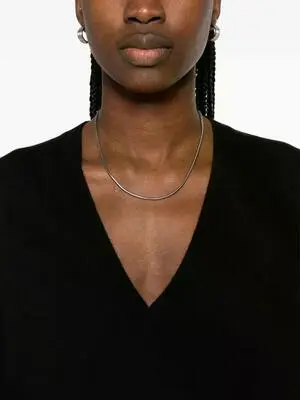 TOTEME Cashmere V-neck Sweater - Black