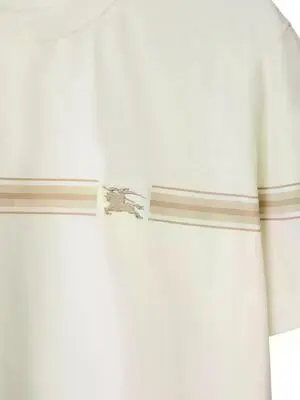 Burberry Striped Cotton T-shirt