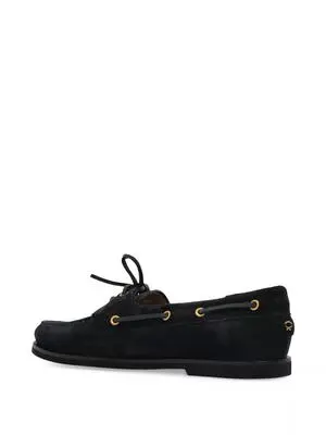 GIANVITO ROSSI Leather Oxford Shoes - Blue