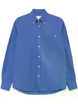 Valentino Garavani Vlogo-embroidered Shirt