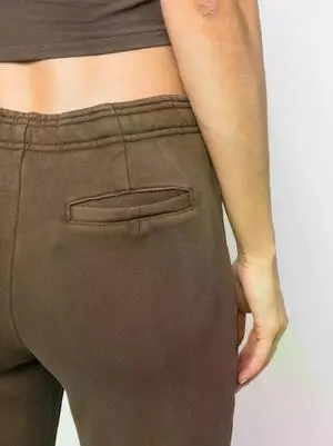 ENTIRE STUDIOS Washed-effect Flared Trousers