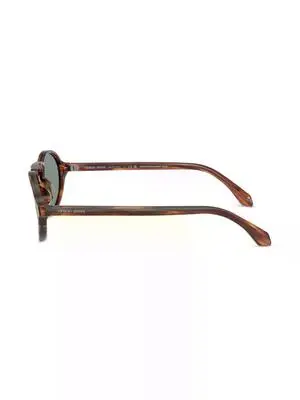 Giorgio Armani Round Frame Sunglasses