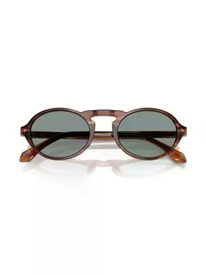 Giorgio Armani Round Frame Sunglasses